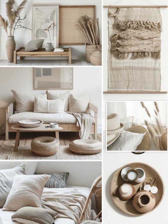 This Moodboard Showcases a Harmonious Blend of Scandinavian Design ...