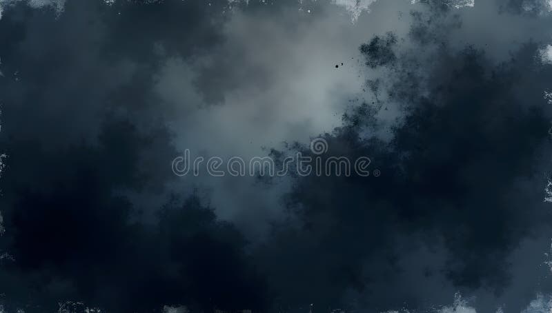 Moody Abstract Watercolor Design with Dark Tones and Grunge Texture ...
