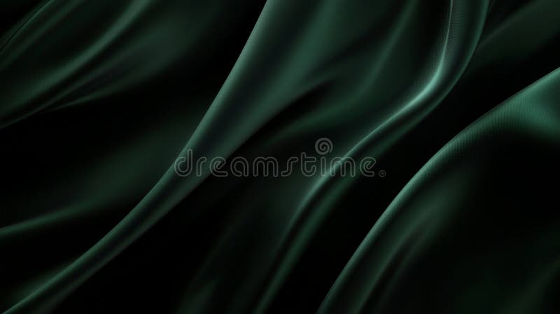 A Moody Gradient from Deep Emerald Green To Black, with a Smooth ...