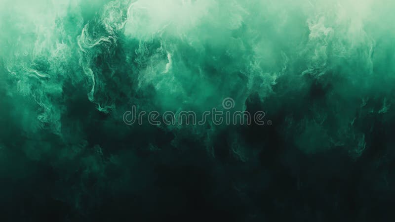 A Moody Gradient from Deep Emerald Green To Black, with a Smooth ...