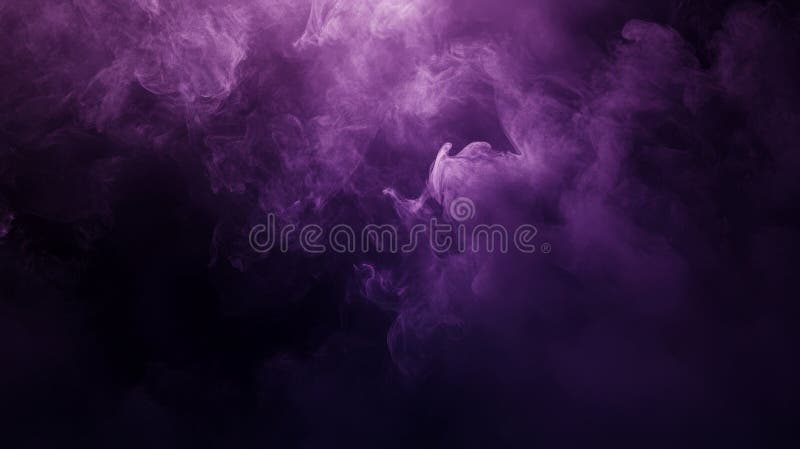 A Moody Gradient of Deep Purple Fading into Black, Creating a Sense of ...