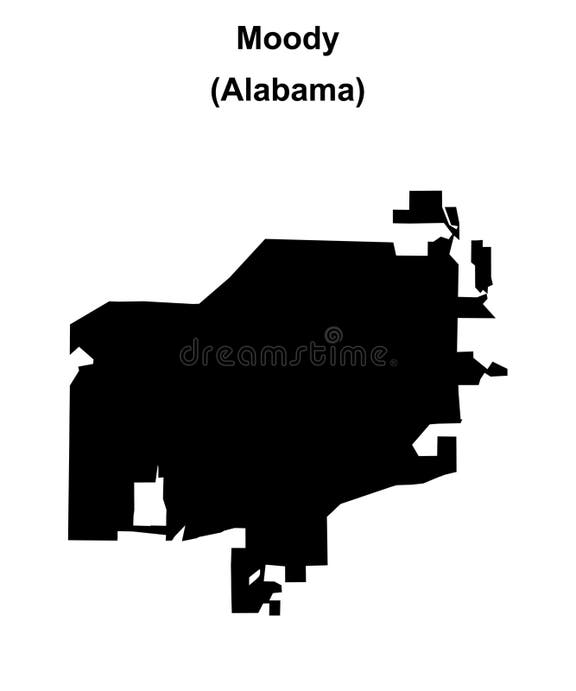 Moody outline map stock vector. Illustration of template - 357148412