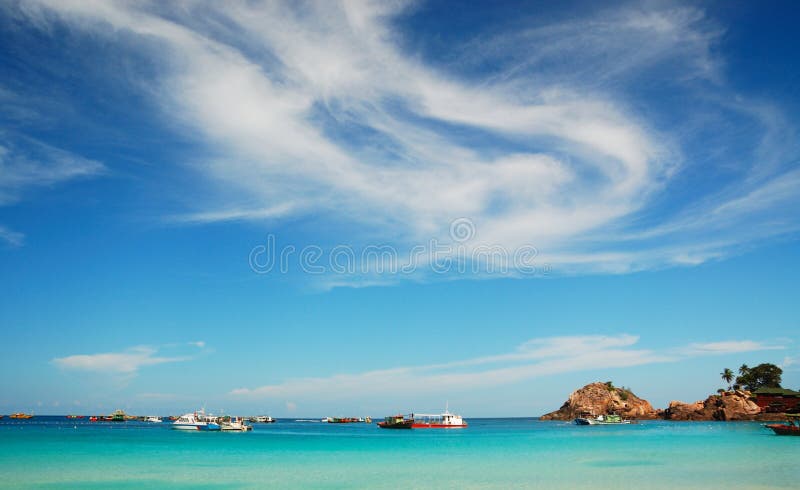 Mooi eiland stock foto. Image of vakantie, strand, reis - 2481186