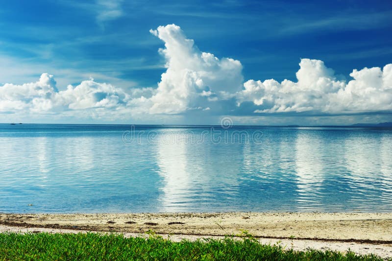 Mooi strand stock afbeelding. Image of buiten, strand - 17897621