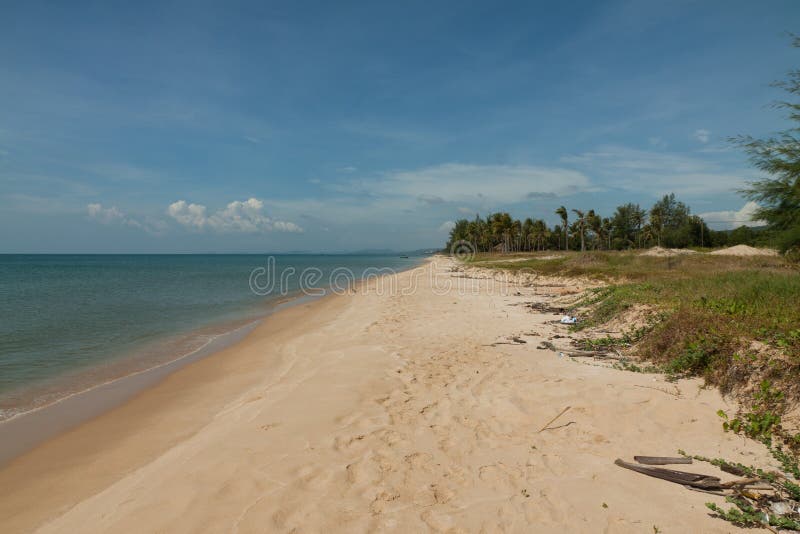 Mooi Tropisch Strand Bij Het Eiland Van Phu Quoc in Vietnam Stock Foto ...