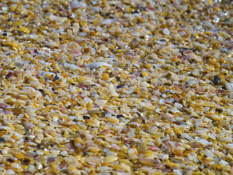 Mooi Zand Op Strand Dichte Omhooggaand Stock Afbeelding - Image of wolk ...