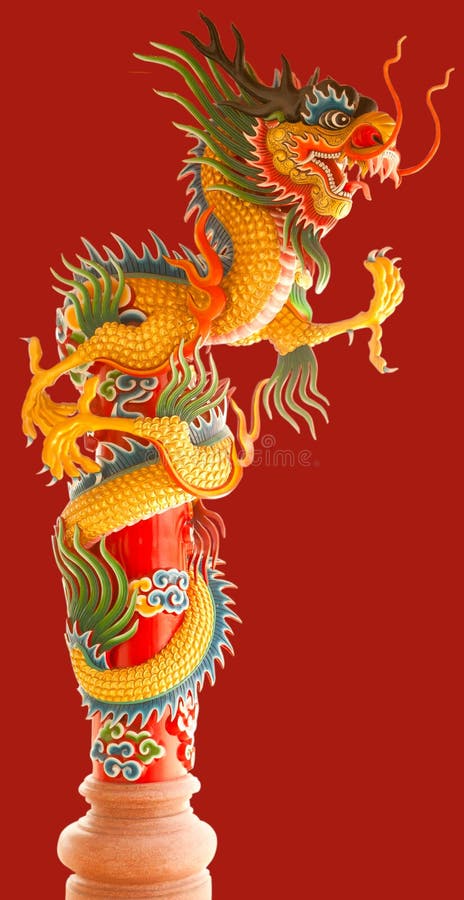 Mooie Chinese draken stock afbeelding. Image of gebed - 20000619