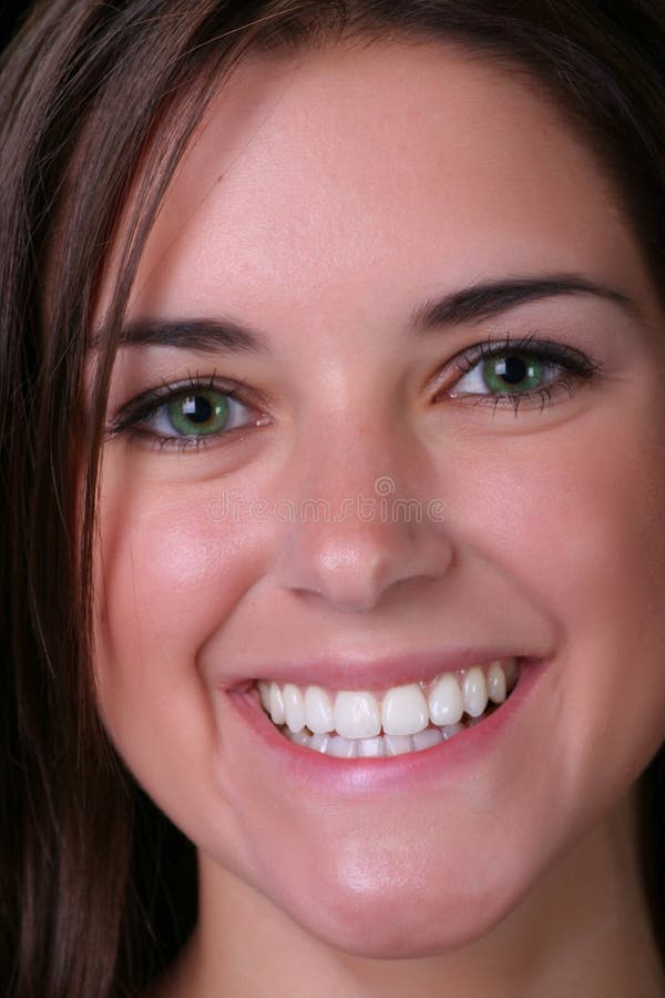 Mooie glimlach stock afbeelding. Image of blij, gezicht - 2757489