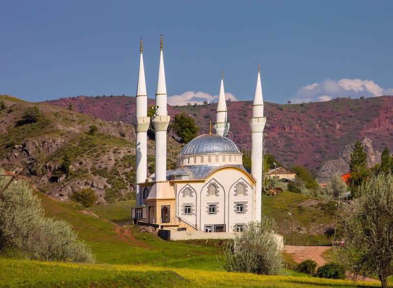 Centrale Moskee in Adana, Turkije Stock Foto - Image of turkije ...