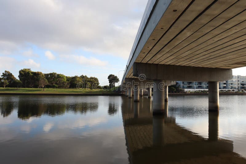 Mooloolaba River Under the Bridge Stock Photo - Image of australia ...