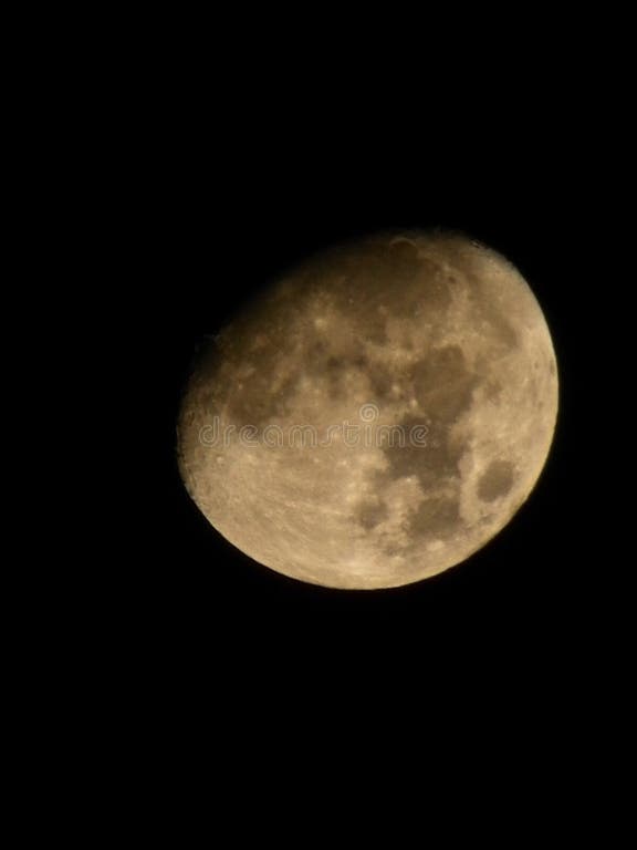 Moon stock image. Image of dark, moon, night, alone - 119773255