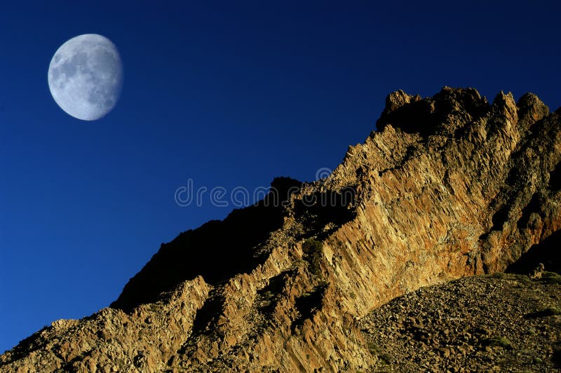 Es Vedra with Full Moon Ibiza Stock Photo - Image of rocky, vedra: 57223052