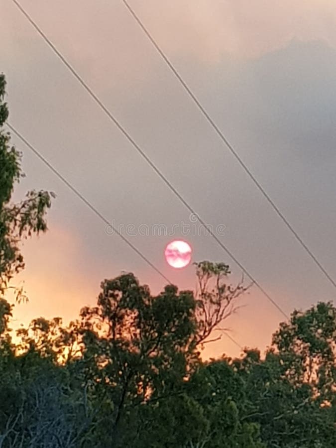 Moon stock photo. Image of nature, fire, moon - 156614478