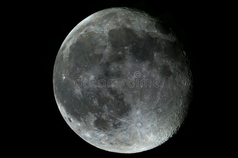 The Moon stock image. Image of nasa, full, moon, shadow - 28887475