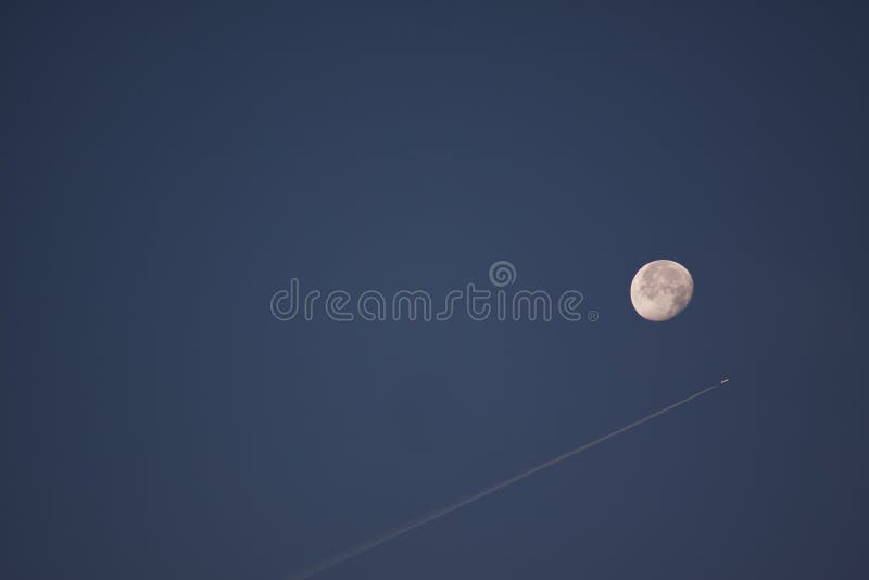 Moon air stock image. Image of clear, face, airplane - 23077017