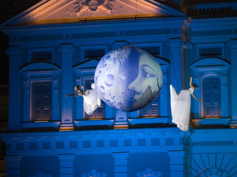 Moon Angels editorial image. Image of angels, arts, dancer - 5801785