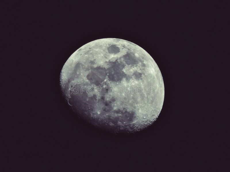 Moon stock photo. Image of moon, awesome, night - 75498276