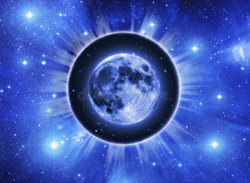 Magic Moon background stock illustration. Illustration of copy - 20378787