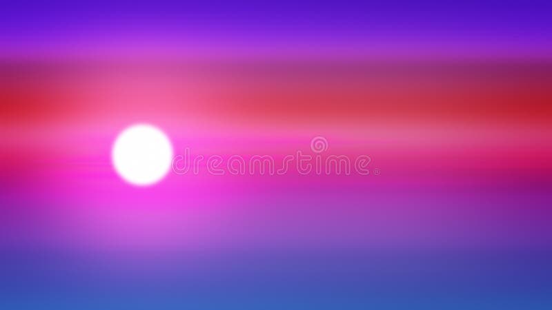 Moon Background Night Gradient Light, Design Cloud Stock Illustration ...