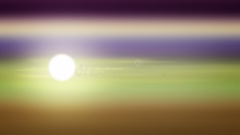 Moon Background Night Gradient Light, Design Glow Stock Illustration ...