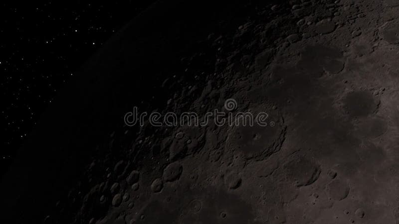 Moon Background Realistic Video. the Moon is an Astronomical Body that ...