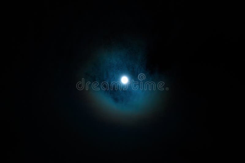 Moon in eye stock photo. Image of abstract, color, reflection - 4220238