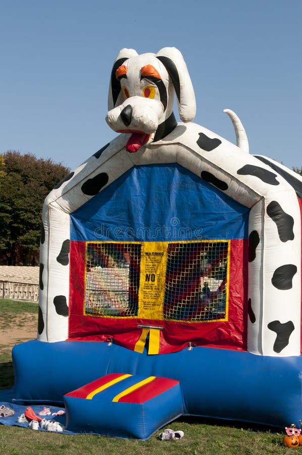Moon bounce playhouse stock photo. Image of blown, playful - 2537508