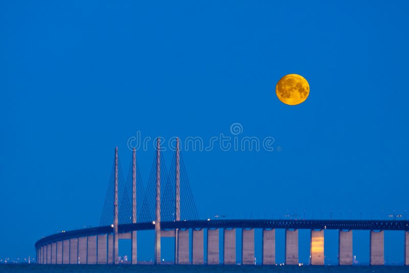 Moon bridge stock photo. Image of clear, moonlight, romantic - 24233598