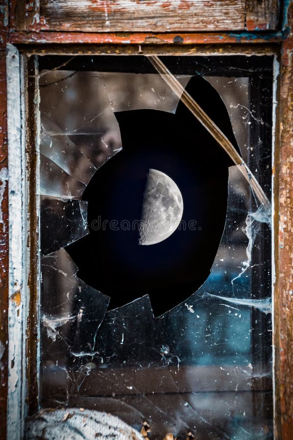 A Broken Moon stock image. Image of sadness, dream, catastrophic - 11047127