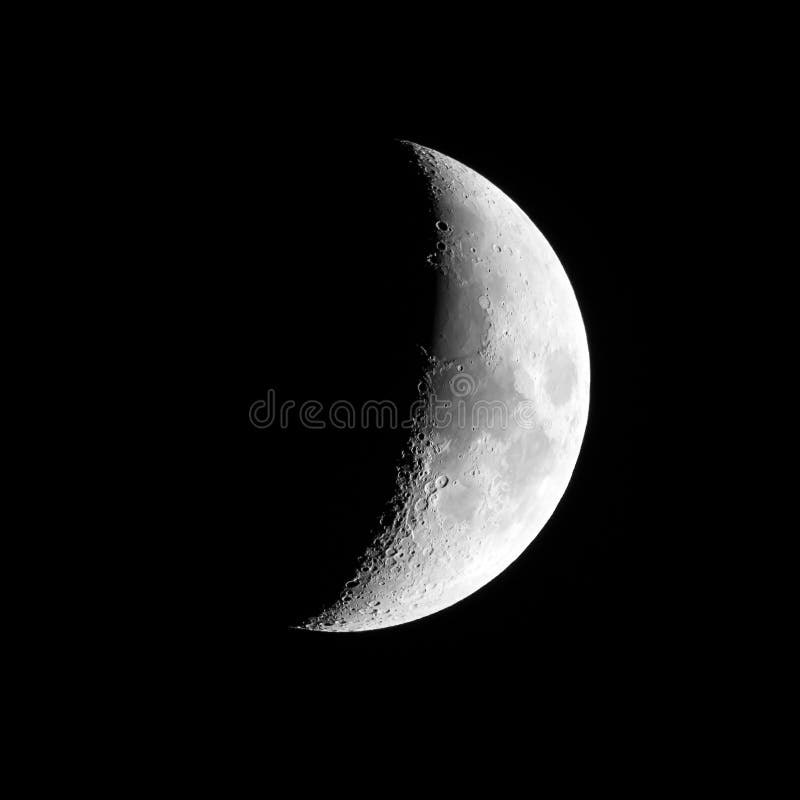 Moon on clear night stock photo. Image of ornate, intricacy - 85376856