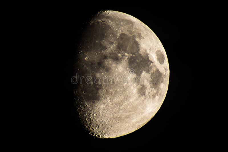 Moon Close-up stock image. Image of star, lens, emptiness - 33182529