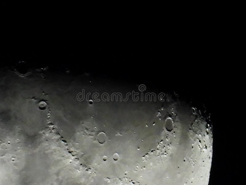 Moon Lunar Closeup of Apennine Mountains Stock Photo - Image of grabens ...