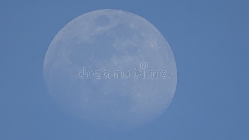 Moon Closeup Best Detail Smaller Stock Image - Image of astro, moon ...