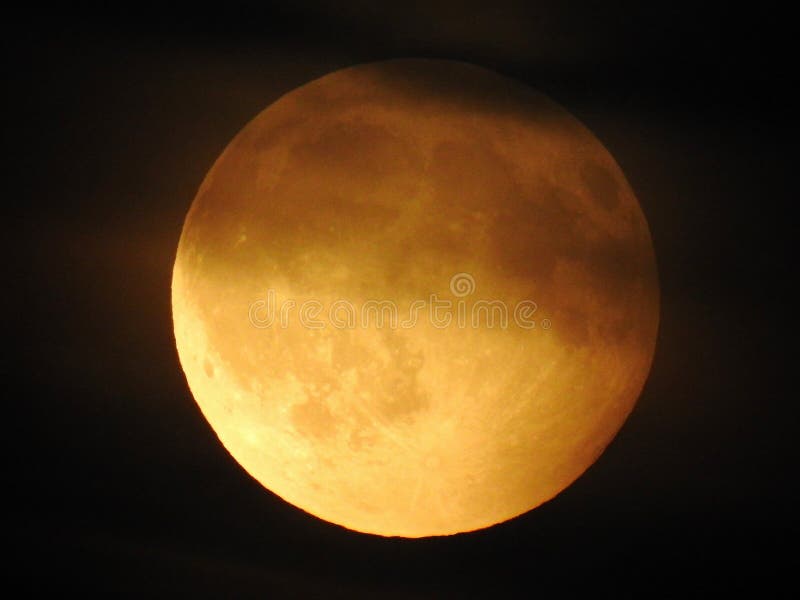 Moon closeup stock photo. Image of isolated, round, night - 97660520