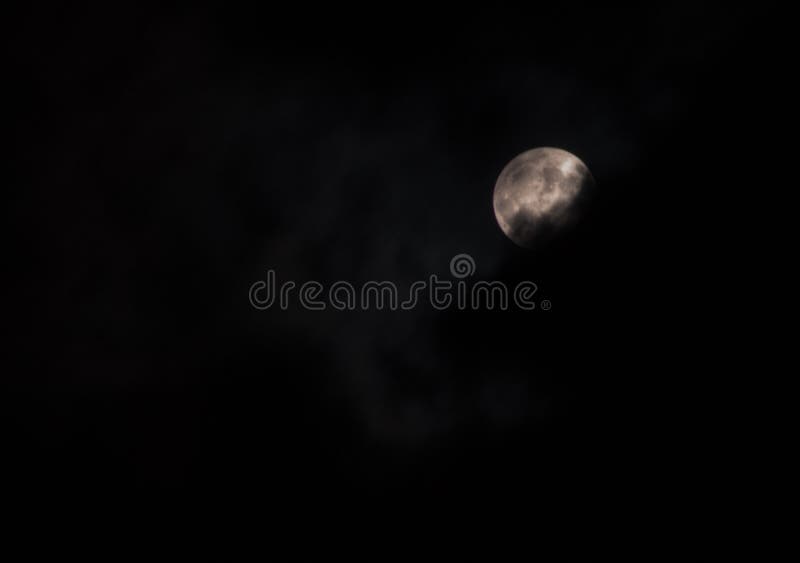 The Moon is Powerful at Night Stock Photo - Image of luna, peace: 127944292