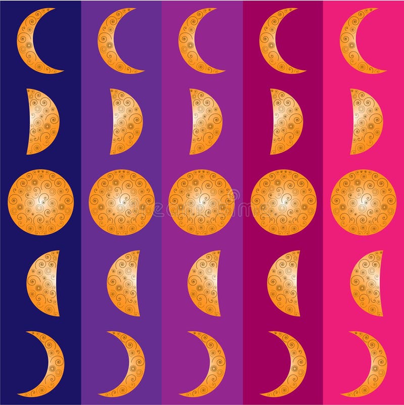 Moon Phases Purple Stock Illustrations – 84 Moon Phases Purple Stock ...