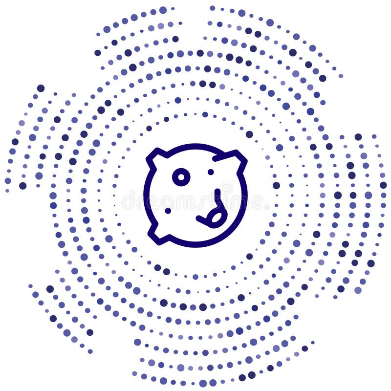 Moon Craters Vector Icon. Moon Craters Editable Stroke Stock Vector ...