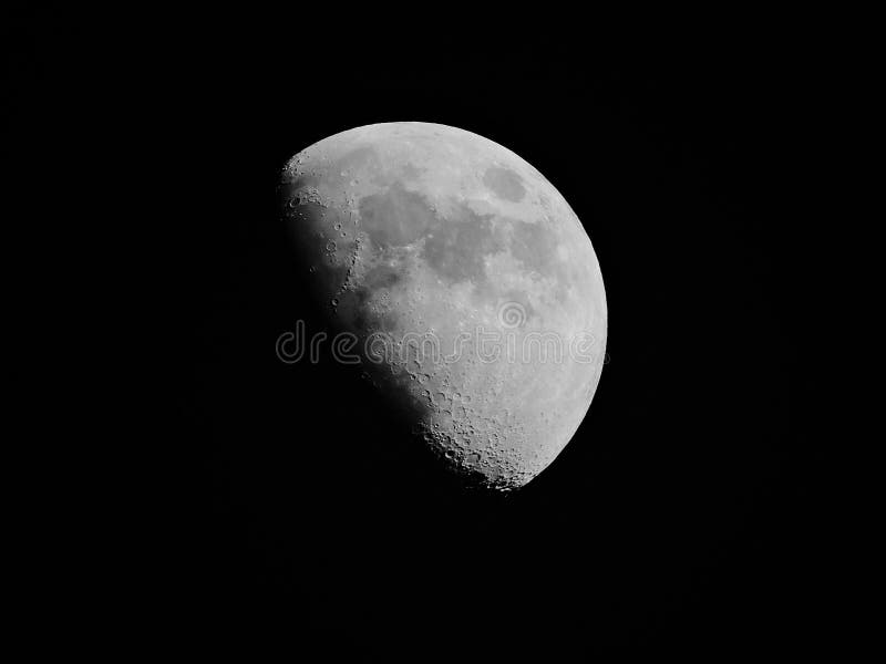 Moon stock image. Image of side, moon, themoon, darkside - 48409861