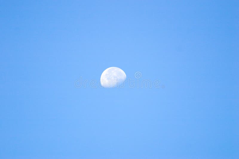 The Moon In The Daylight Picture. Image: 1344792