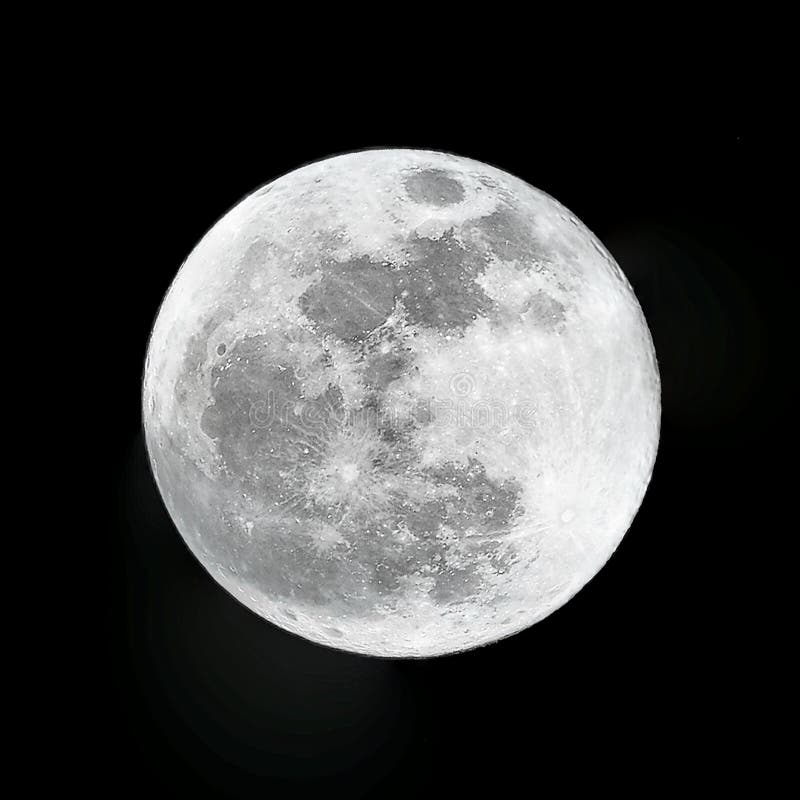 The Moon detailed stock photo. Image of perigee, detail - 178770088