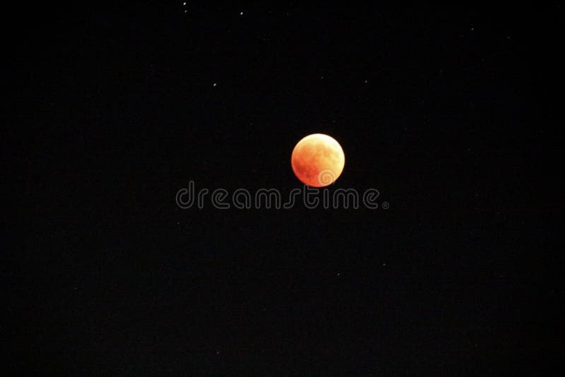 Moon eclipse at night stock photo. Image of falling - 209971078