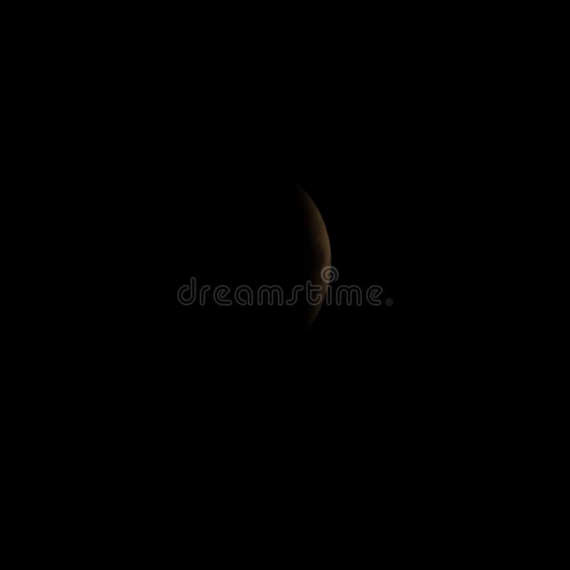 Moon eclipse stock image. Image of eclipse, texture - 122411697