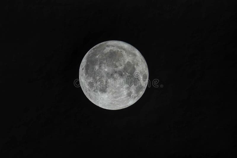 Moon on the Eleventh of July 2025 Stock Photo - Image of july, 2025: ...