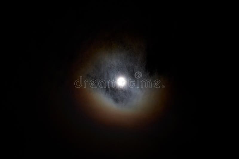 A moon or an eye stock image. Image of astronomy, cloudy - 114303633