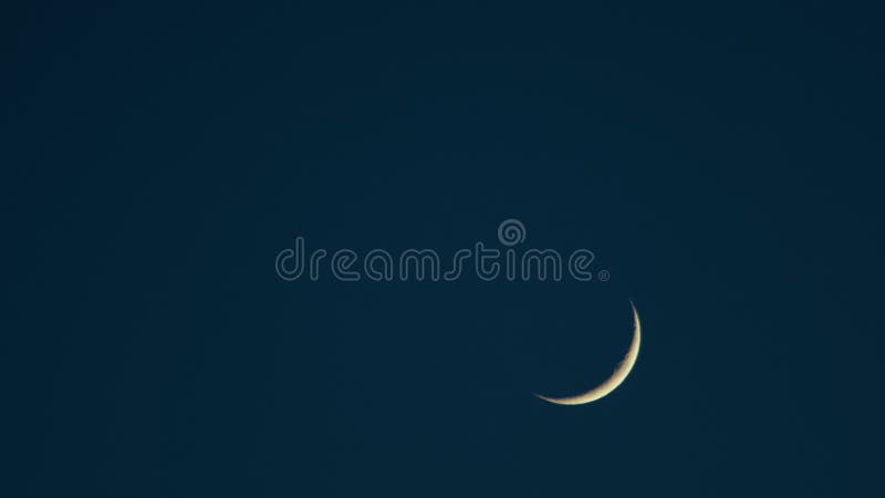 Moon Falling into the Black Night Stock Footage - Video of moon ...