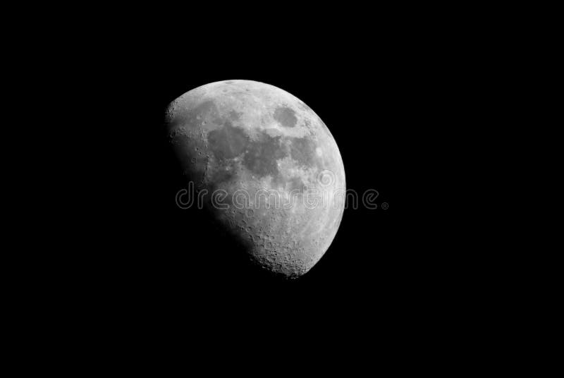 Moon First Phase stock photo. Image of lunar, astrophotography - 5181722
