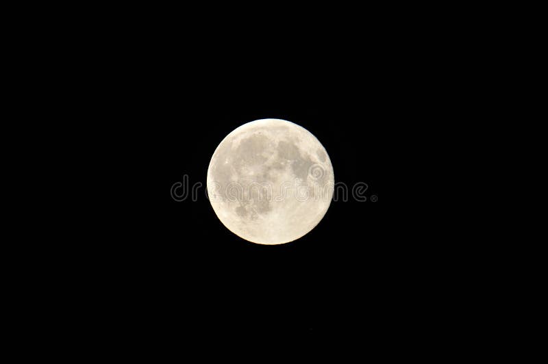 Moon stock image. Image of luna, shine, clear, astronomy - 76729835