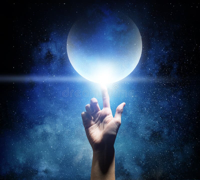 Finger Pointing Moon Stock Photos - Free & Royalty-Free Stock Photos ...