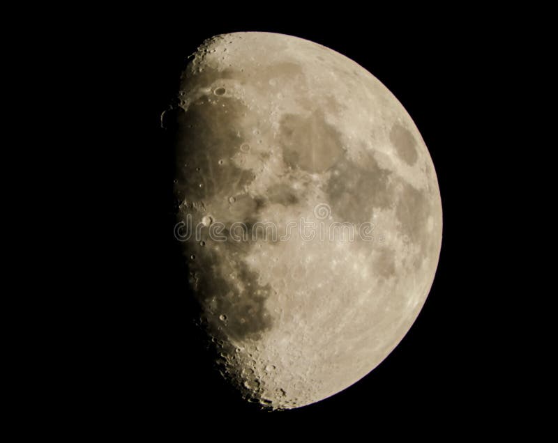 Moon High Quality Unedited Natural Image Stock Photo - Image of high ...