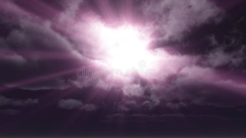 Moon Horror Clouds at Night Stock Illustration - Illustration of ...